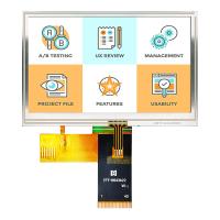 China 4.3 inch Resistive Touch TFT LCD Display With QSPI Interface for sale