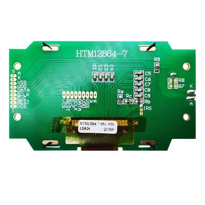 China módulo gráfico ST7565R de 128X64 SPI LCD con el contraluz lateral blanco HTM12864-7 en venta