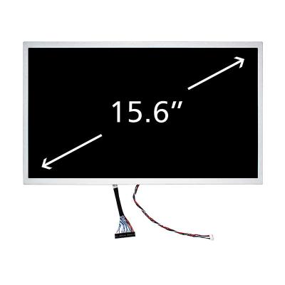 China 15.6 Inch IPS 1920x1080 Wide Temperature TFT Display Panel LVDS for sale