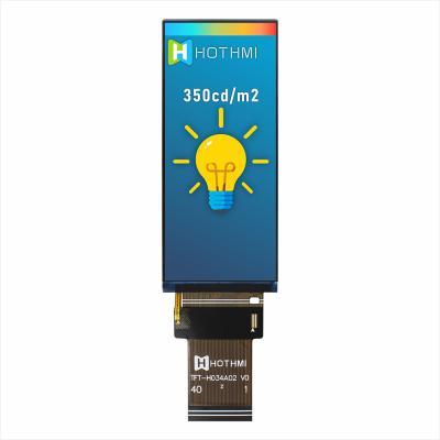 China 3.4 Zoll Farb-FT-LCD/ST7701S-Controller/412x960 Auflösung/RGB-Schnittstelle/FPC-Plug-in/STM32/RK zu verkaufen