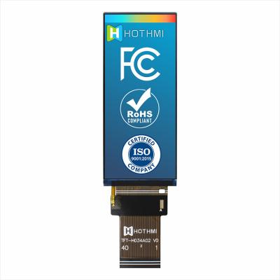 China 3.4 Zoll Farb-FT-LCD/ST7701S-Controller/412x960 Auflösung/RGB-Schnittstelle/FPC-Plug-in/STM32/RK zu verkaufen