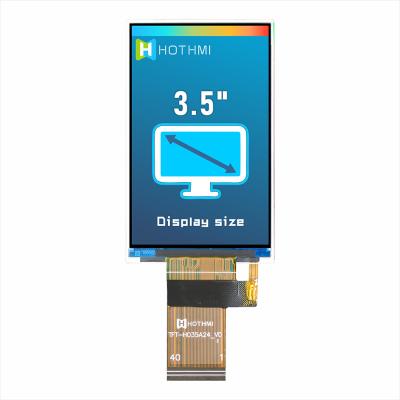 China 3.5-inch IPS TFT LCD module display/480x800 dot matrix high resolution/ST7701S/color screen module/RGB+SPI/readable under sunlight for sale