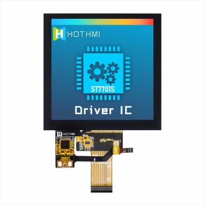 China 4.0 Zoll quadratische TFT-LCD-Modul-Anzeige 720X720px HD/ST7701S/LVDS-Schnittstelle/IPS/mit kapazitivem Touchscreen zu verkaufen