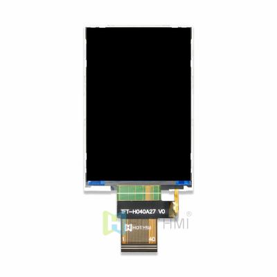 China 4.0 polegadas TFT LCD DISPLAY SPI 320x480px/temperatura de largura/IPS ângulo de visão completo/luz solar legível/ST7365 touch screen opcional à venda