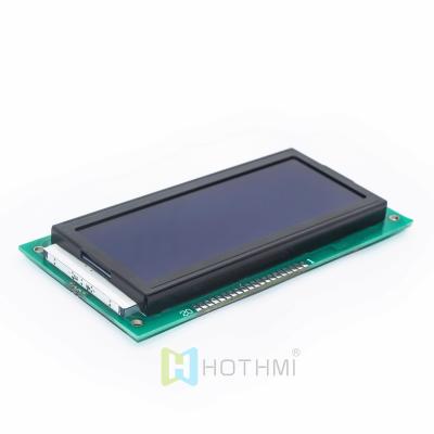 China 4.36 pulgadas 192x64 Módulo gráfico de pantalla de puntos STN + 5.0v Luz de fondo amarillo-verde MCU AIP31108 en venta