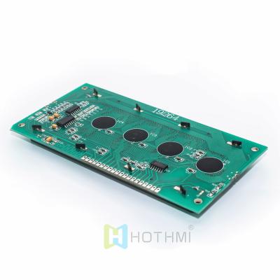 China 4.36 pulgadas 192x64 Módulo gráfico de pantalla de puntos STN + 5.0v Luz de fondo amarillo-verde MCU AIP31108 en venta