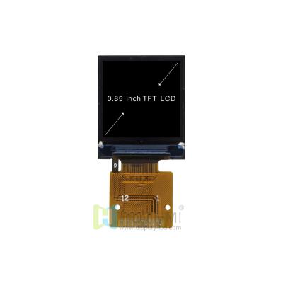 China 0.85 Zoll 128x128 Auflösung TFT/0.85 Zoll Mini-Farbbildschirm/IPS Blickwinkel/4-Draht SPI/GC9107 zu verkaufen