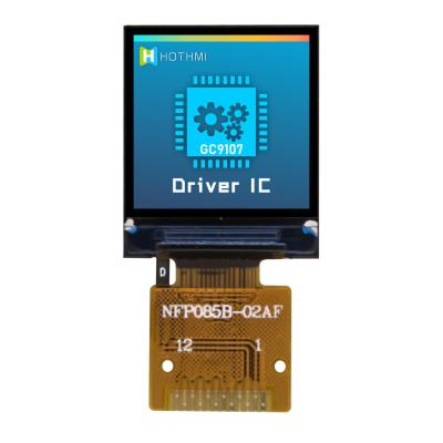 China 0.85 Zoll 128x128 Auflösung TFT/0.85 Zoll Mini-Farbbildschirm/IPS Blickwinkel/4-Draht SPI/GC9107 zu verkaufen