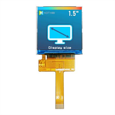 China 1.54 inch TFT square / 240*240 resolution / full viewing angle / SPI interface / 1.5 inch square screen / outdoor instrumentation for sale