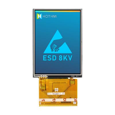 China 2.8 Inch TFT Display With Resistive Touch Panel | ST7789 Controller for sale