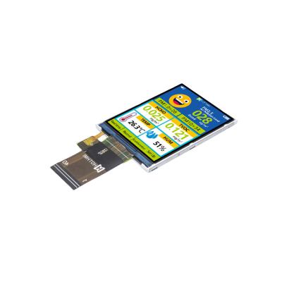 China 2.4 inch IPS TFT full-viewing LCD display/240x320 transflective TFT/ST7789/MCU interface/visible under sunligh/3.3V for sale