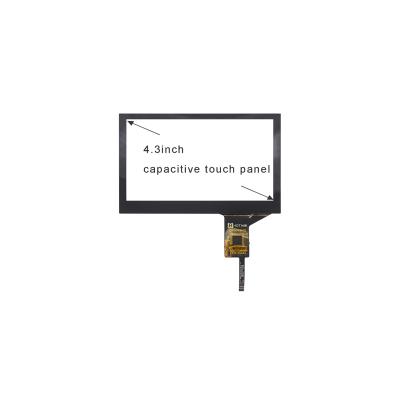 China 4.3 Inch Capacitive Touch Panel With GT911 - I2C Interface CTP for sale