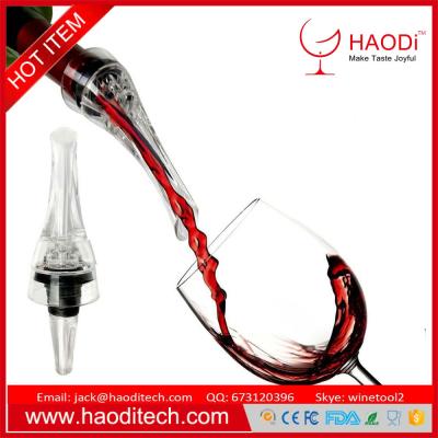 China Wine Aerator Pourer Premium Aerating Pourer and Decanter Spout Best Pourer for sale