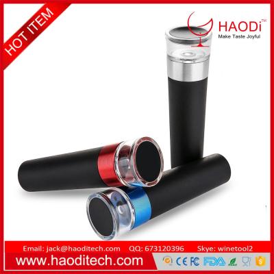 China Reusable Vacuum Wine Beverage Stoppers Aluminum Food Grade Silicone FDA Approved for sale