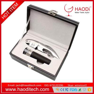 China 3-in-1 Stainless Steel Multi-Functional Red Wine Opener Beer Bottle Opener Sets for sale