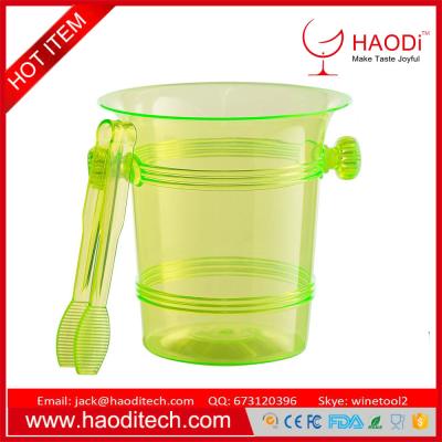 China CreativeWare Unbreakable Ice Bucket Plastic Wine Beer Chiller Cooler Container for sale