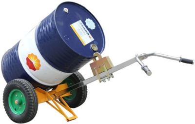 中国 黄色い450kgオイル ドラム手パレット トロリー歩くタイプ 販売のため