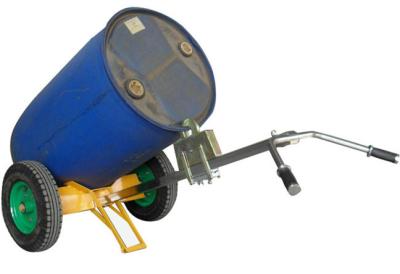 中国 黄色い450kgオイル ドラム手パレット トロリー歩くタイプ 販売のため