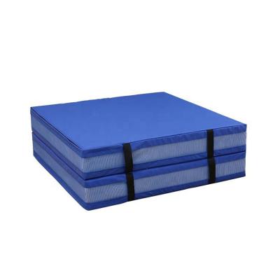 Cina Ginnastica pieghevole Mat Blue della schiuma di esercizio di forma fisica della palestra in vendita