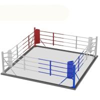 China Customized Floor Boxing Fighting Ring Thai MMA Boxing Training Competition for sale
