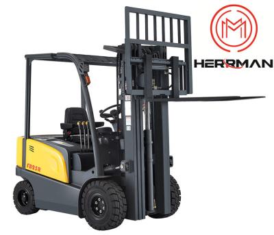 Cina carrello elevatore a pile Tiro del litio solido idraulico di 2500kg 6000mm 48V in vendita