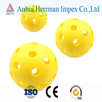 中国 PE 74mmロゴImprintableの40の穴の裏庭の大きさPickleballs 販売のため