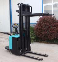 China Building Material Standing Typ Electric Pallet Stacker DC Motor for sale