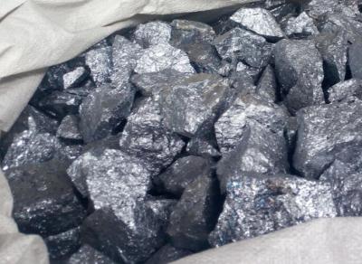 Cina Dimensione metallurgica di materia prima 10-60mm della lega del silicio di si del Fe in vendita