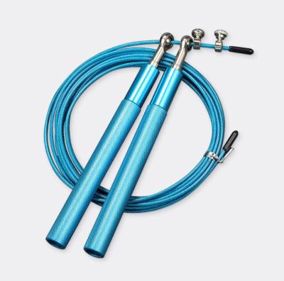 Cina Chiusura portatile regolabile di auto della corda di salto di velocità della maniglia di alluminio lunga in vendita