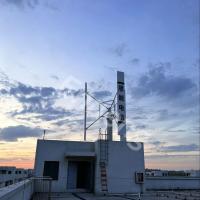 China Vertical axis wind turbine efficient strong lightweight silent operation full power for sale