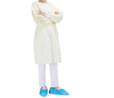 China Non-woven Lightweight Long Sleeve Gowns for Lengthy Wear for sale
