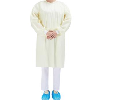 China Non-woven Lightweight Long Sleeve Gowns for Lengthy Wear for sale