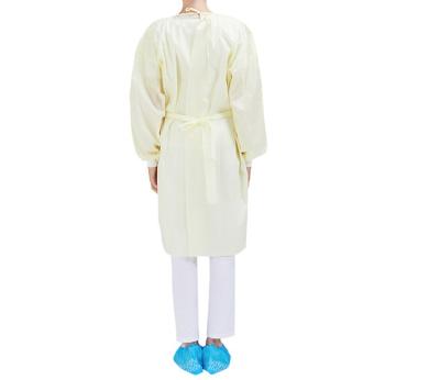 China Non-woven Lightweight Long Sleeve Gowns for Lengthy Wear for sale