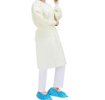 China Non-woven Lightweight Long Sleeve Gowns for Lengthy Wear for sale