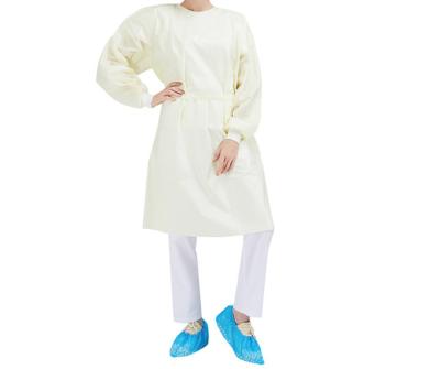 China Non-woven Lightweight Long Sleeve Gowns for Lengthy Wear for sale