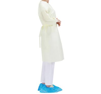 China Non-woven Lightweight Long Sleeve Gowns for Lengthy Wear for sale