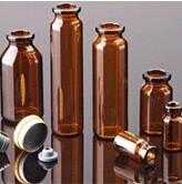 China Amber Tubular Vial 5ml to 100ml Capacity for Pharmaceutical Packaging for sale