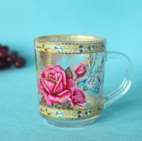China Eco-Friendly Drinking Glassware 225ML Custom Logo OEM Glass Cup for sale