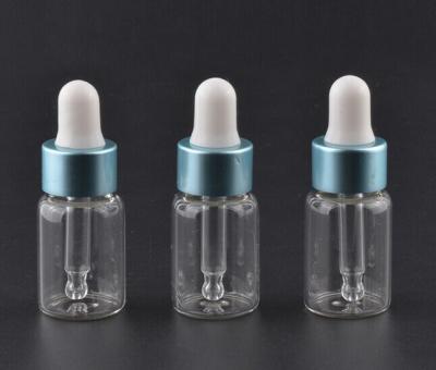 3ml light green essential oil glass dropper bottle sample bottles