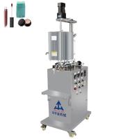 China Automatic SUS304 Lip Gloss Filling Machine Single Head Vertical 1-12ml Capacity 1500 pcs/hour for sale