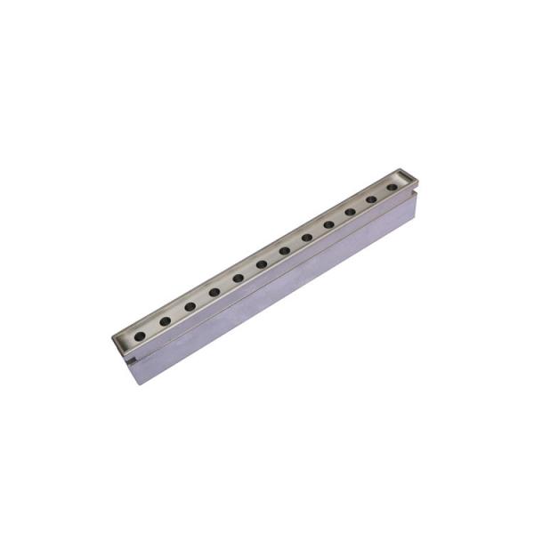 12 Holes Slant Lip Stick Mold 1-3 Years Mould life  3-5 molds per minute