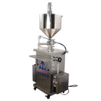 China 220V Pneumatic Piston Pump Filling Machine for Cosmetics - 20-50pcs/min Capacity, 5-1000ml Range for sale