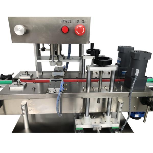 220V 50Hz Servo Automatic Capping Machine 0.3-0.8 Mpa Air Supply Stainless Steel