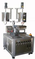 China Silver Automatic Lip Gloss Filling Machine 12 Holes Double Barrel 1-15ml Capacity 320kg Weight for sale