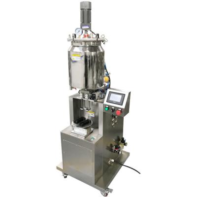 China 220V 2.3kw Automatic Lip Gloss Filling Machine Two Head Lip Gloss Quantitative Filling Machine for sale
