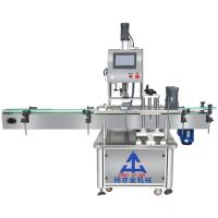 China Servo Automatic High-Speed Plastic Bottle Capping Machine 20-50 Pcs/Min, 3000×750×1450mm Stainless Steel for sale
