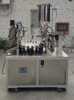 China Automatic Lipgloss Filling Machine 1800 Units/Hour with 1-20ml Capacity and ±0.1ml Accuracy for sale