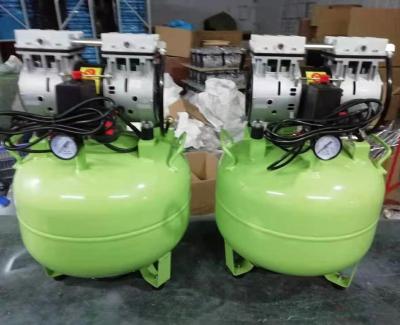 Cina compressore d'aria medico dentario silenzioso 1EW di 32L Mini White Quiet Oil Free in vendita