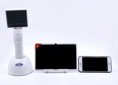 Cina Monitor a 3 pollici di bellezza del salone dei prodotti dei Wi Fi della pelle dell'analizzatore senza fili tenuto in mano del cuoio capelluto in vendita