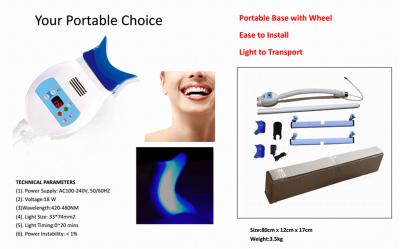 Cina Denti che imbiancano bellezza dentaria della macchina di candeggio LED Mini Light Blue LED in vendita